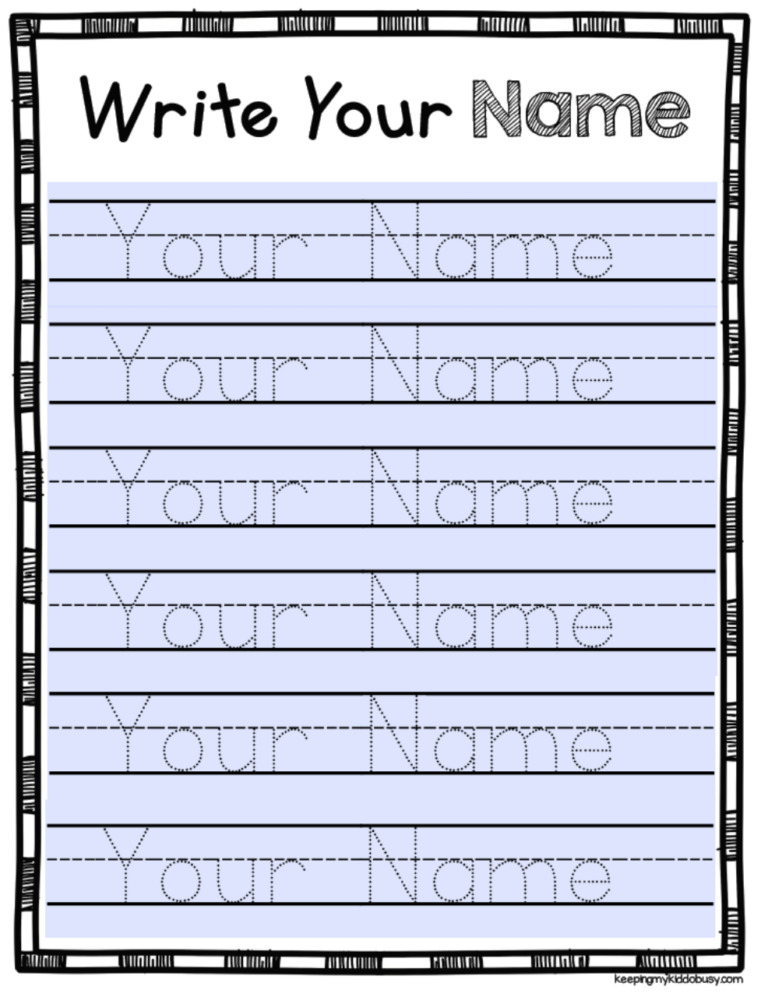 Name Tracing Printables Custom - Name Tracing Printable Name Tracing Printables Custom - Name Tracing Printable