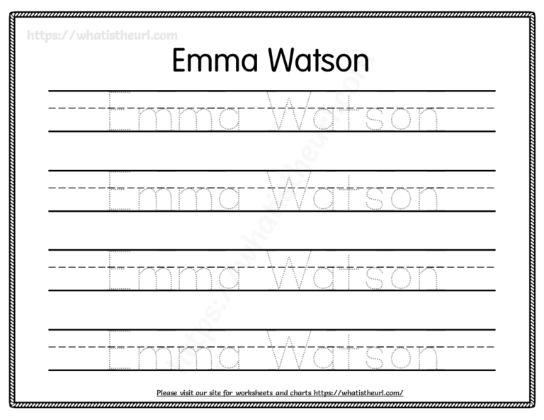 Name Tracing Printables Custom - Name Tracing Printable Name Tracing Printables Custom - Name Tracing Printable